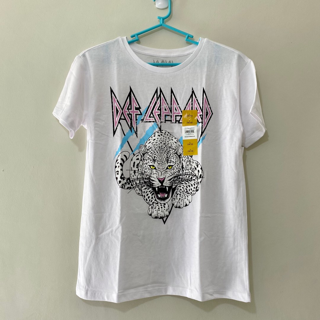 Def Leppard Kids Shirt for 10/12yo, Babies & Kids, Babies & Kids ...