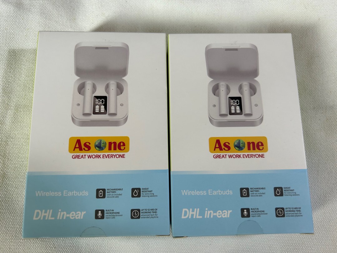 (全新）DHL 無線藍牙耳機 / DHL in-ear Wireless Earbuds, 音響器材, 耳機 - Carousell