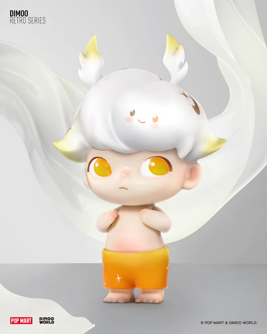 DIMOO Retro Series: Angel/ Devil/ Magician/ Flamingo/ Elk/ Rocky ...