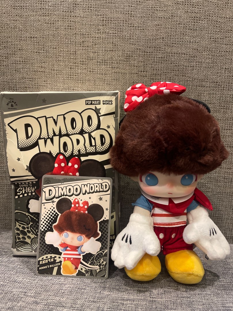 Dimoo World Disney Vinyl Plush, Toys & Collectibles, Mainan di Carousell