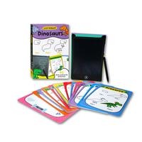 Dinosaurs LCD Tablet & Flash Cards Box Sets (40 wipe-clean flash cards ...