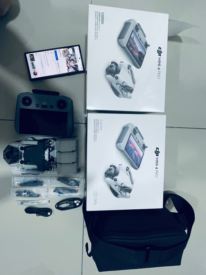 DJI Mini 4 pro FMC Plus, Photography, Drones on Carousell