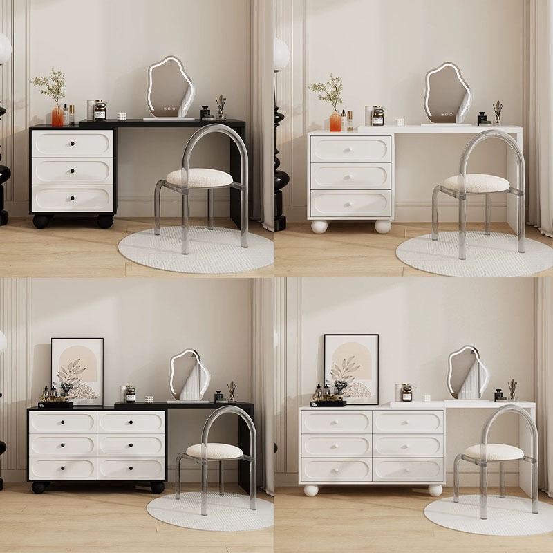 Dressing Table type511 - Storage Dressing Desk with SIde Cabinet ...