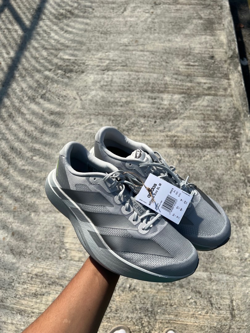 Evo SL Silver / Evo SL / Adizero Evo / Adidas Evo, Men's Fashion ...