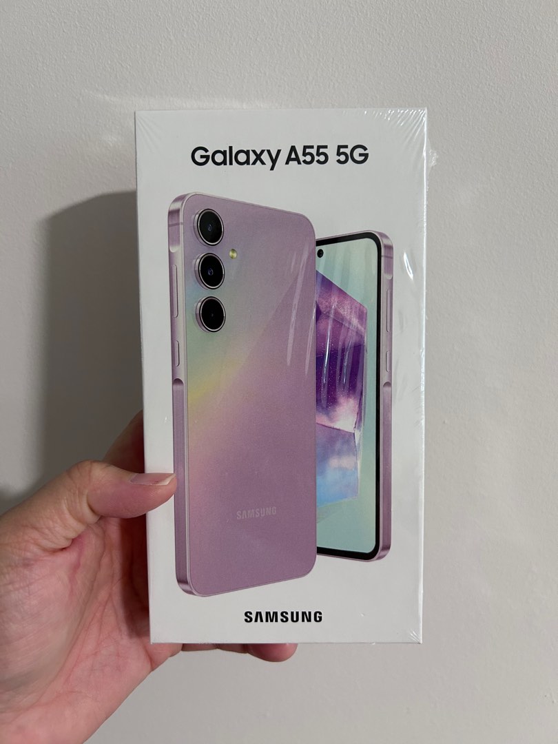 Galaxy A55 5G Awesome Lilac 256GB, Mobile Phones & Gadgets, Mobile ...