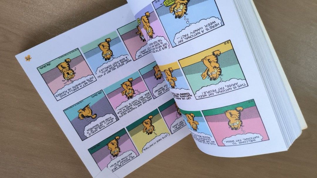 Garfield comic 3 pack edition Super thickk, Hobbies & Toys, Books ...