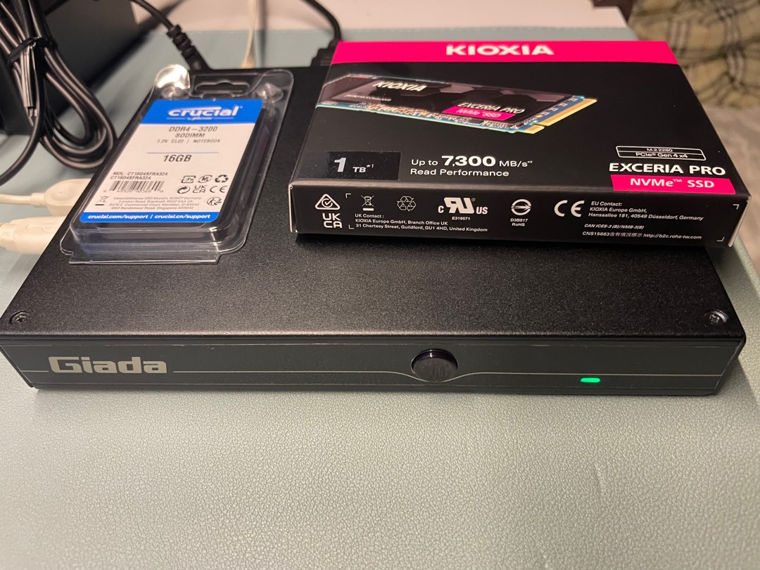 Giada D611 i5 mini pc industrial pc 32GB RAM + 1TB NVME SSD, Computers ...