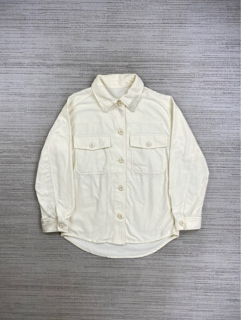 Gu Double Pocket Button Ups , Men's Fashion, Activewear on Carousell
