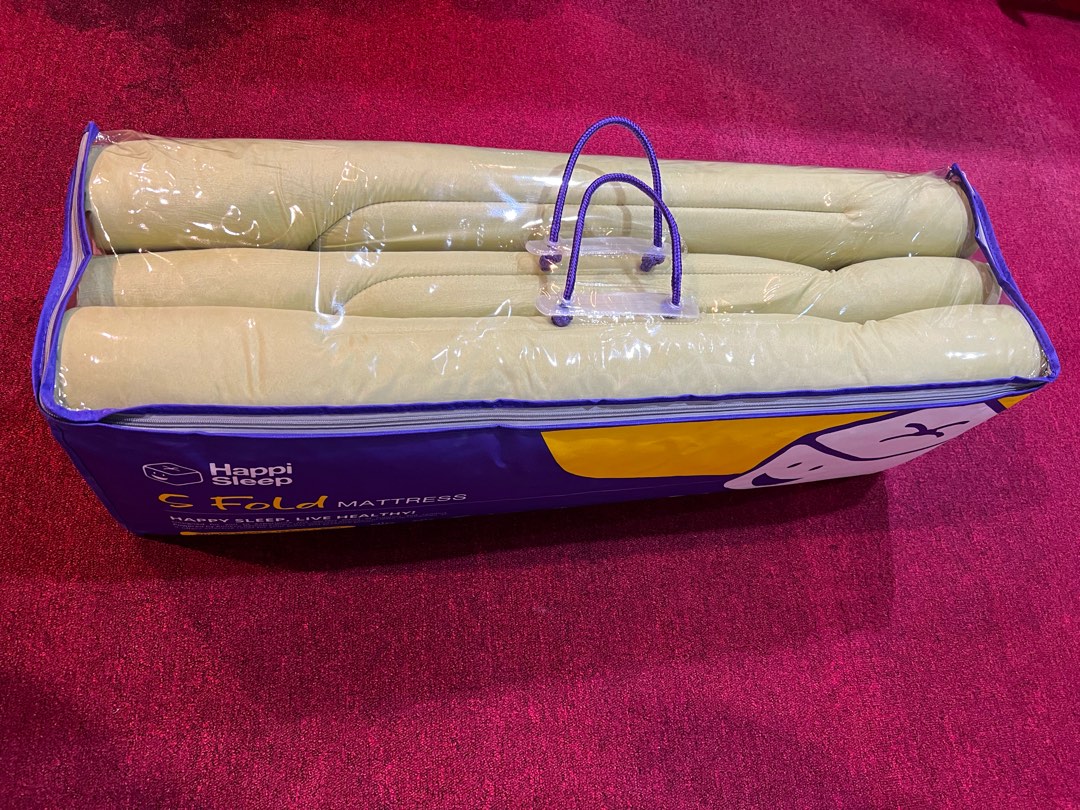 Happi Sleep Commute 5 Fold Mattress Foldable Single Mattress Tilam ...