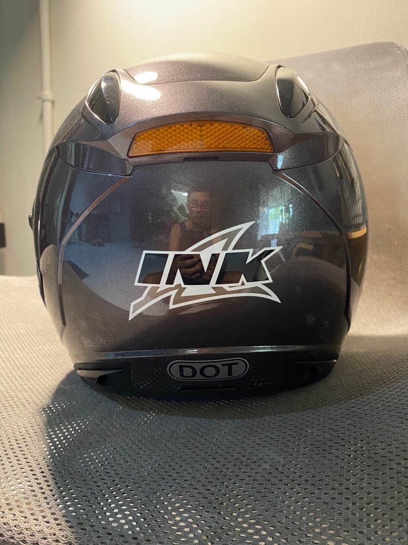 Helm ink metro 2 size M warna dark grey , pembelian 2023. Kondisi mulus ...