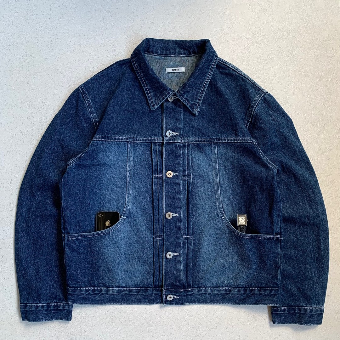 Hender Type II / 2 Denim Jacket / Jaket Blue Wash / Blue fade / fading ...