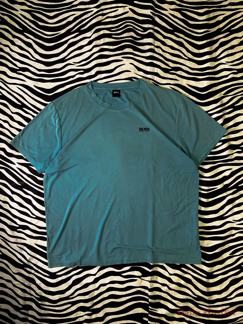 HUGO BOSS SIDE RUBBER LOGO SCRIPT, Men's Fashion, Tops & Sets, Tshirts ...