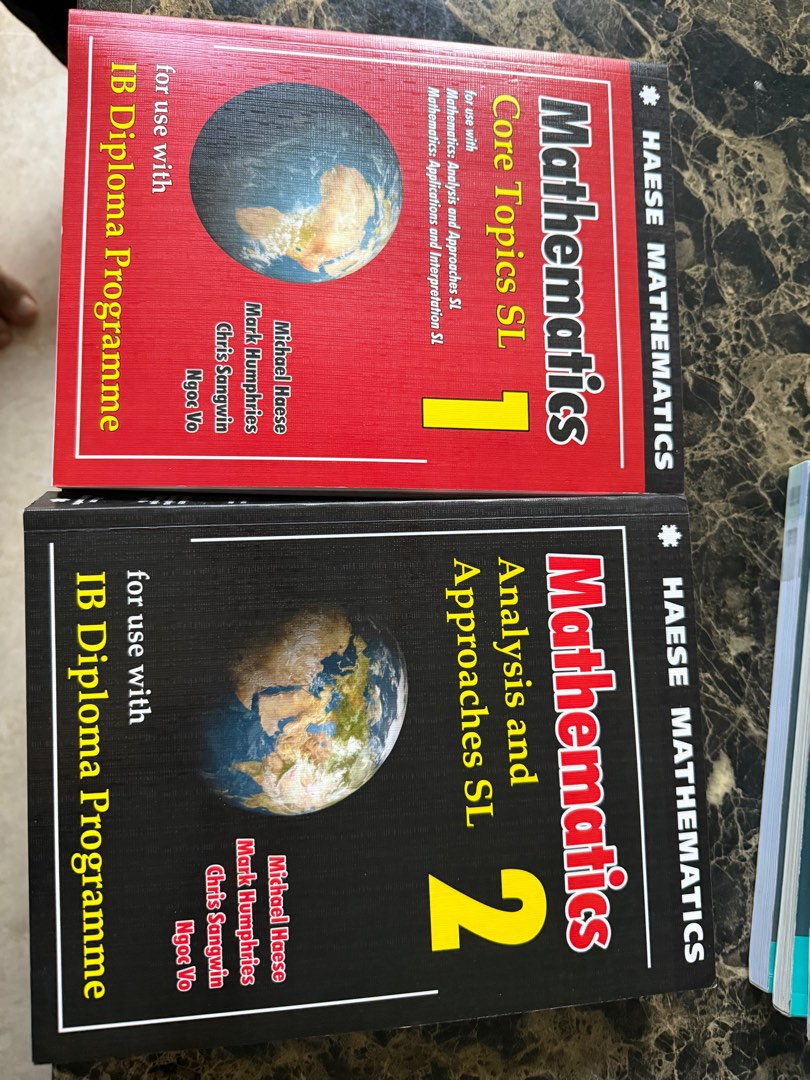 IB Maths AA SL textbooks, Hobbies & Toys, Books & Magazines, Textbooks ...
