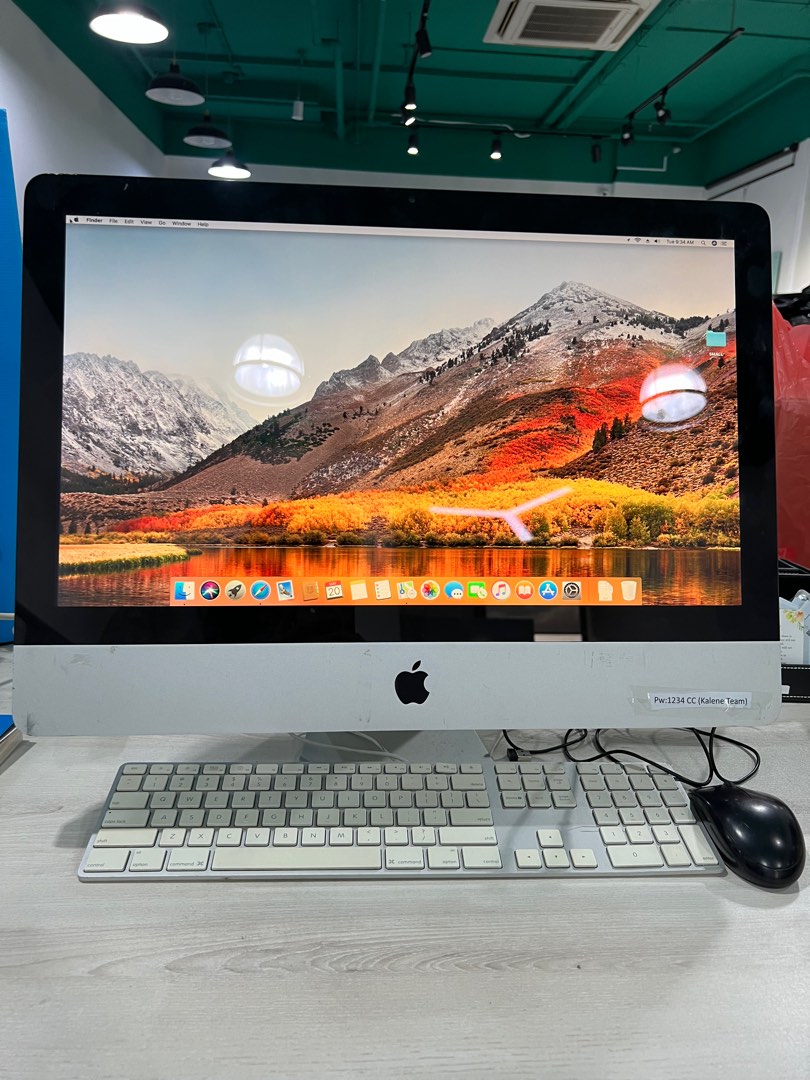 iMac OS with Apple keyboard and Non-Apple mouse, Computers & Tech ...