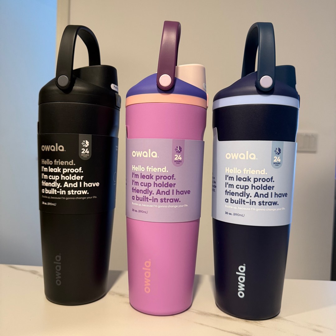 instock owala 30oz away pretty in purple very very dark sea captain ...