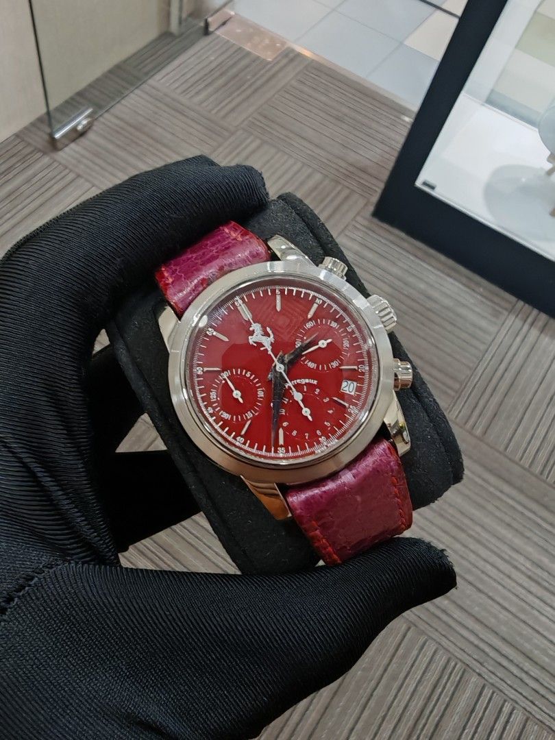 Johan GIRARD PERREGAUX 8020 Manufacture Chronograph 38mm Automatic Men ...