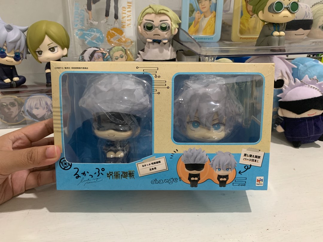 Jujutsu kaisen/ jjk Gojo satoru look up figure rukappu, Hobbies & Toys ...