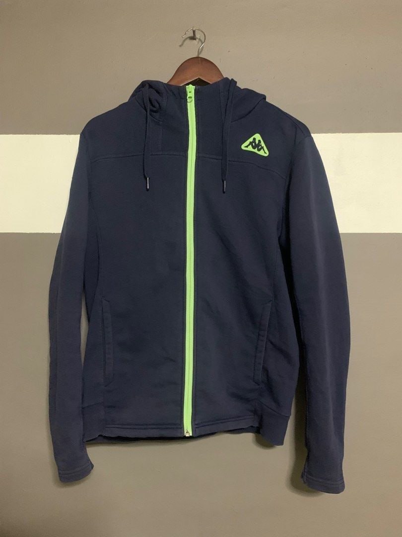 Kappa Tech Fleece Side Logo Fullzip Hoodie/Jacket, Women's Fashion ...