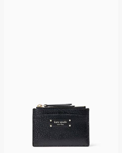 Kate Spade Jeanne Small Zip Card Holder, Women's Fashion, Bags ...