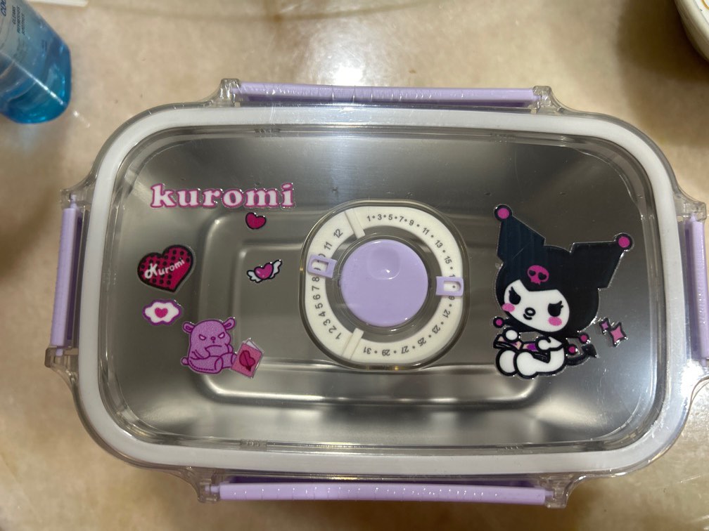 Kuromi Food Container, Furniture & Home Living, Kitchenware & Tableware ...