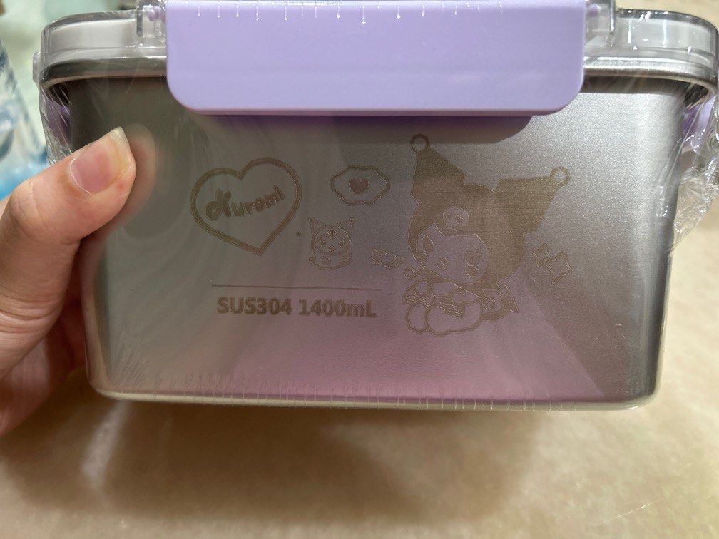 Kuromi Food Container, Furniture & Home Living, Kitchenware & Tableware ...