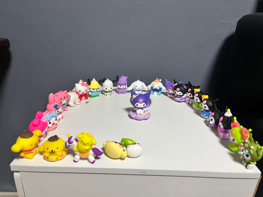 Kuromi Friends keychain figures, Hobbies & Toys, Toys & Games on Carousell