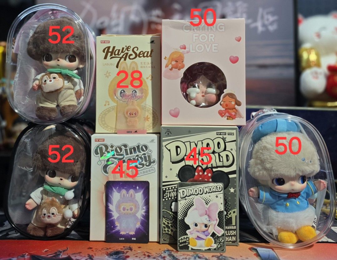 Labubu v3 luck v1 v2 fall in wild Wing of fortune, Hobbies & Toys, Toys ...