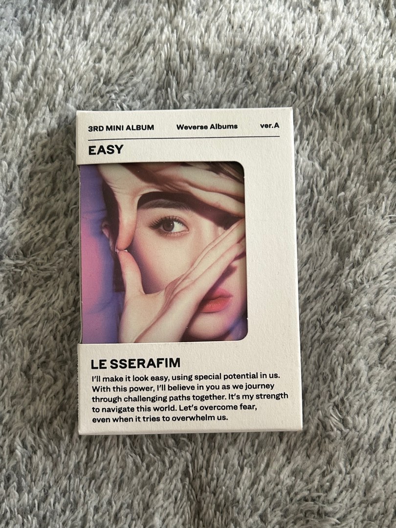 Le Sserafim EASY Weverse Album, Hobbies & Toys, Memorabilia ...