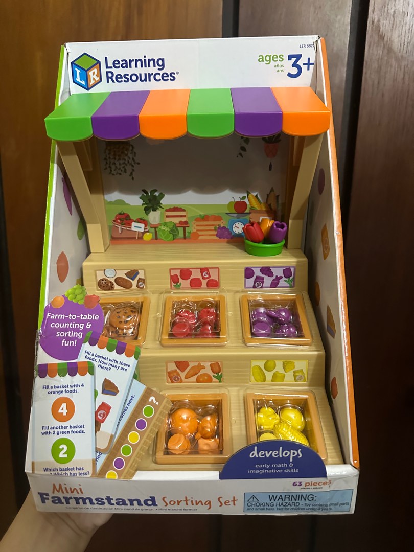 Learning Resources Mini Farmstand Sorting Set, Hobbies & Toys, Toys & Games on Carousell