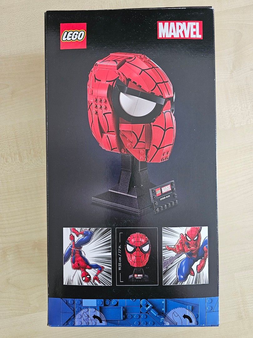Lego Spiderman Mask, Hobbies & Toys, Toys & Games on Carousell