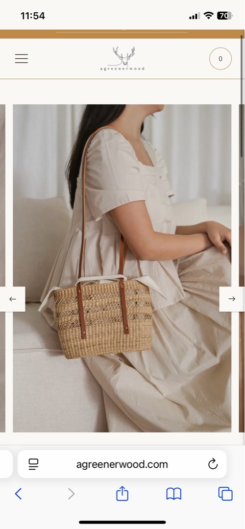 Muun x A Greener Wood Bicro Micro 24 Bag, Women's Fashion, Bags ...