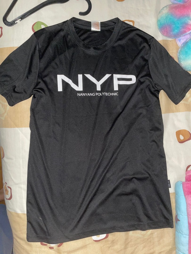 Nanyang Polytechnic (NYP) black Dri-fit T-shirt, Men's Fashion, Tops ...