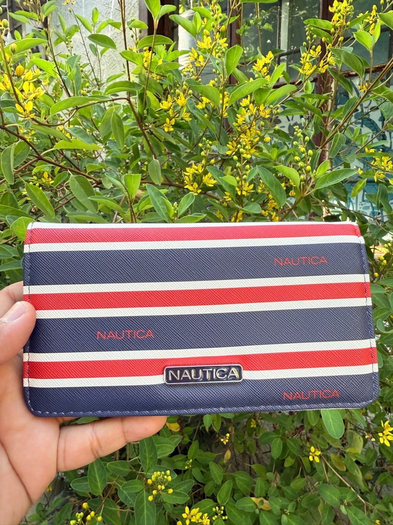 Nautica Authentic/Original Wowens Clutch Wallet with RFID Blocking ...