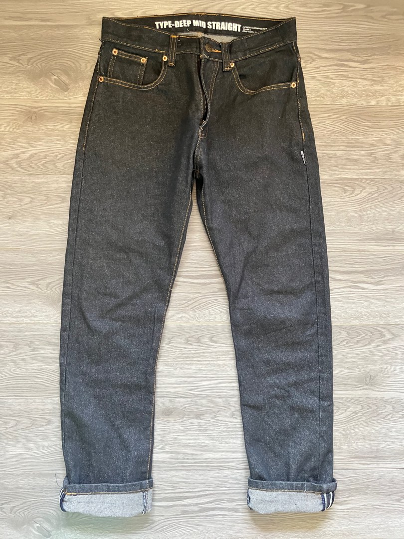 Neighborhood Raw Denim Pants Selvedge, Men's Fashion, Bottoms, Jeans on ...