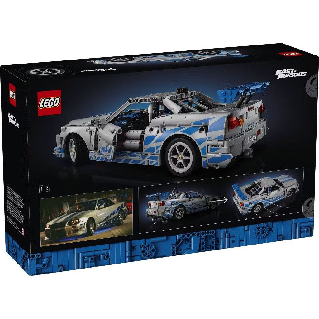 [NewJune] LEGO Technic 42210 2 Fast 2 Furious Nissan Skyline GT-R (R34 ...