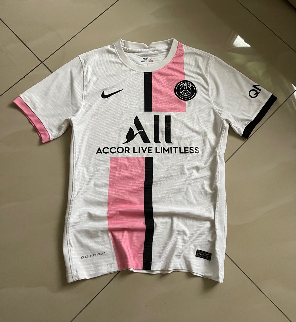Nike Paris Saint Germain PSG 2021/22 jersey, Men's Fashion, Tops & Sets ...