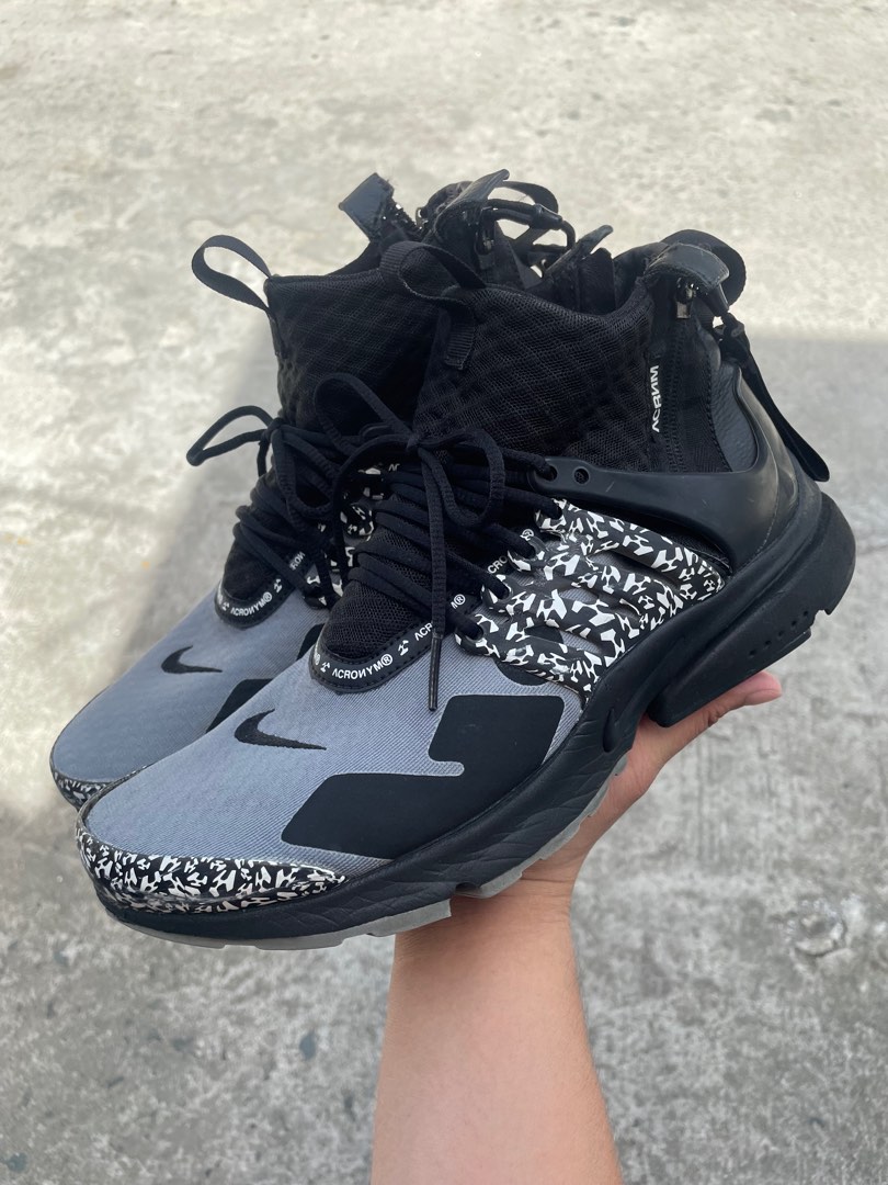 Nike Presto x Acronym Cool grey, Men's Fashion, Footwear, Sneakers on ...
