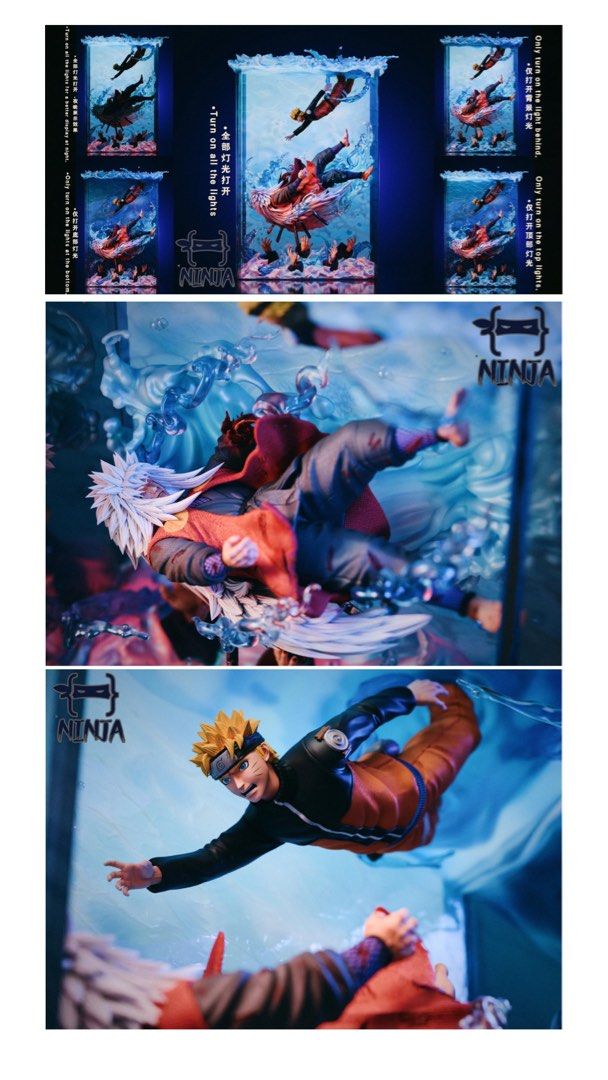 Ninja Studio - Naruto & Jiraiya, Hobbies & Toys, Toys & Games on Carousell