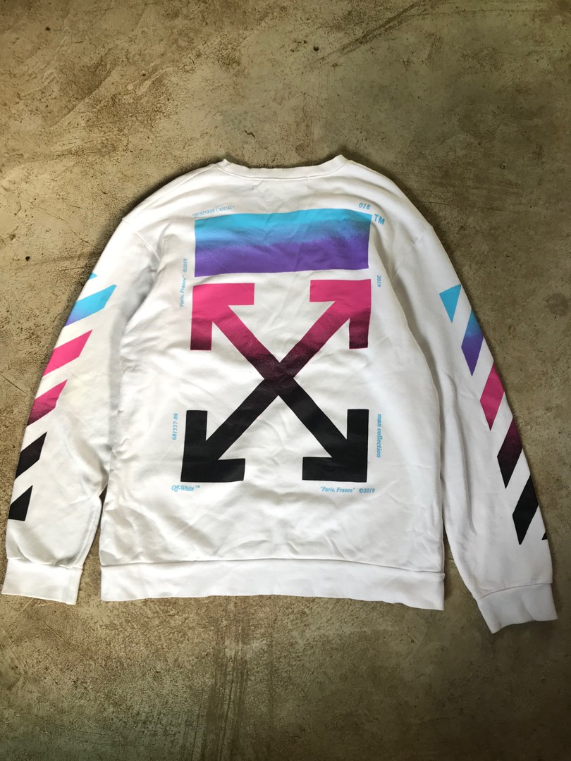 Off white gradient diag arrows, Men's Fashion, Coats, Jackets and ...