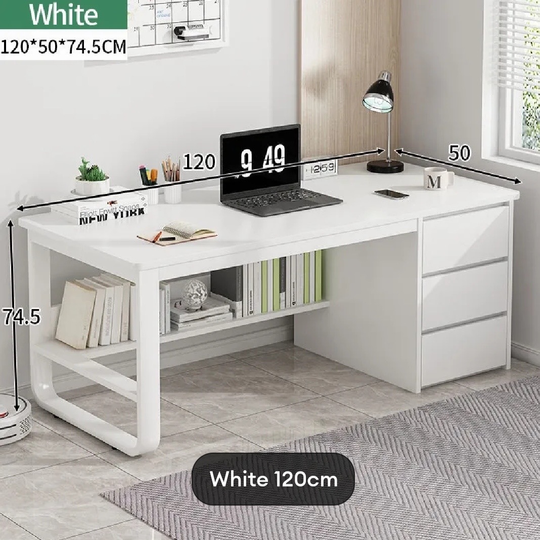 Office Table Desk | Study Desk Workspace | Computer Table Organizer ...