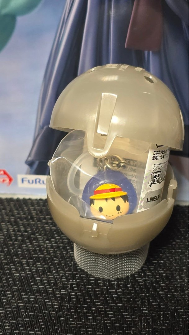 One Piece Luffy Charm Gashapon, Hobbies & Toys, Toys & Games on Carousell