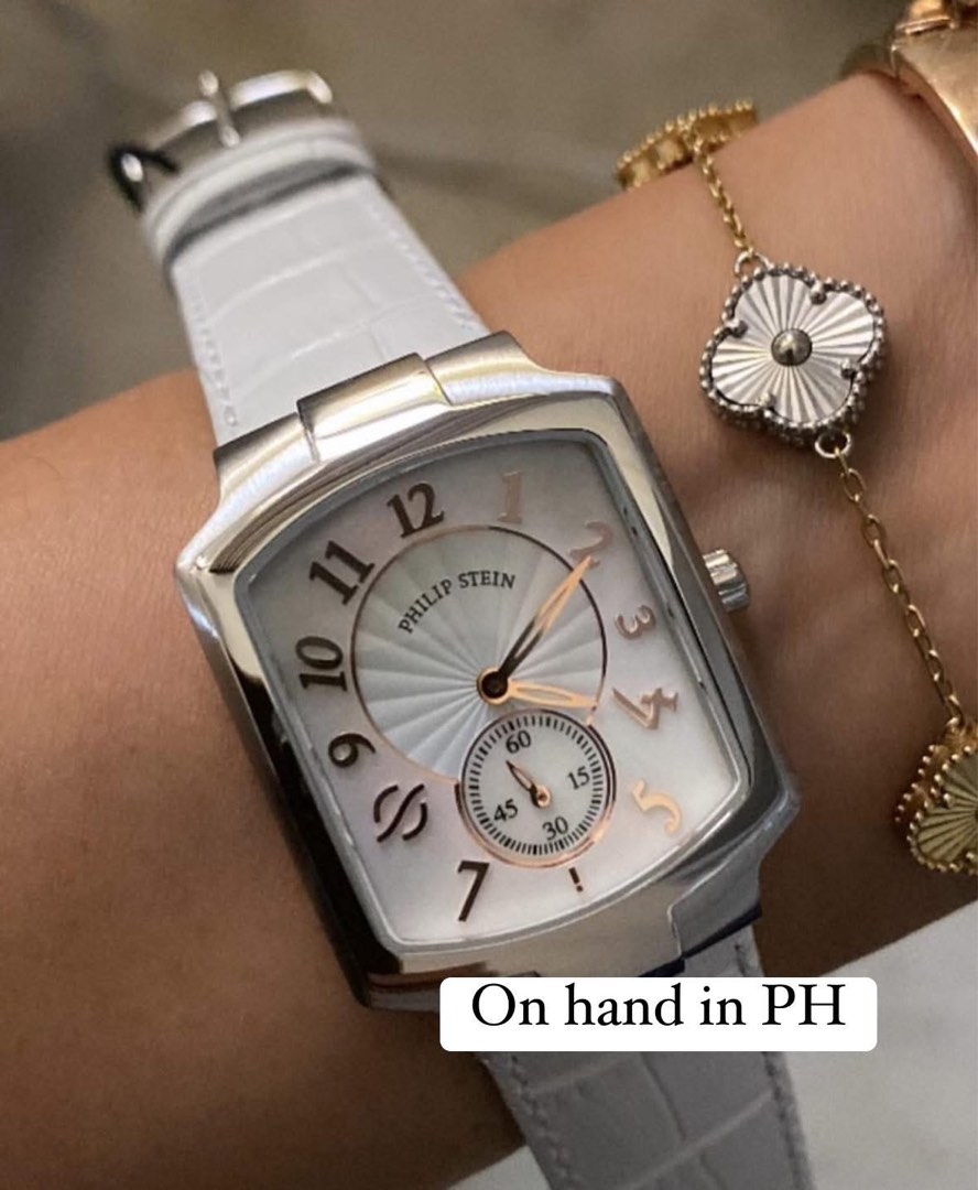 Philip Stein Classic Square Watch, Luxury, Watches on Carousell