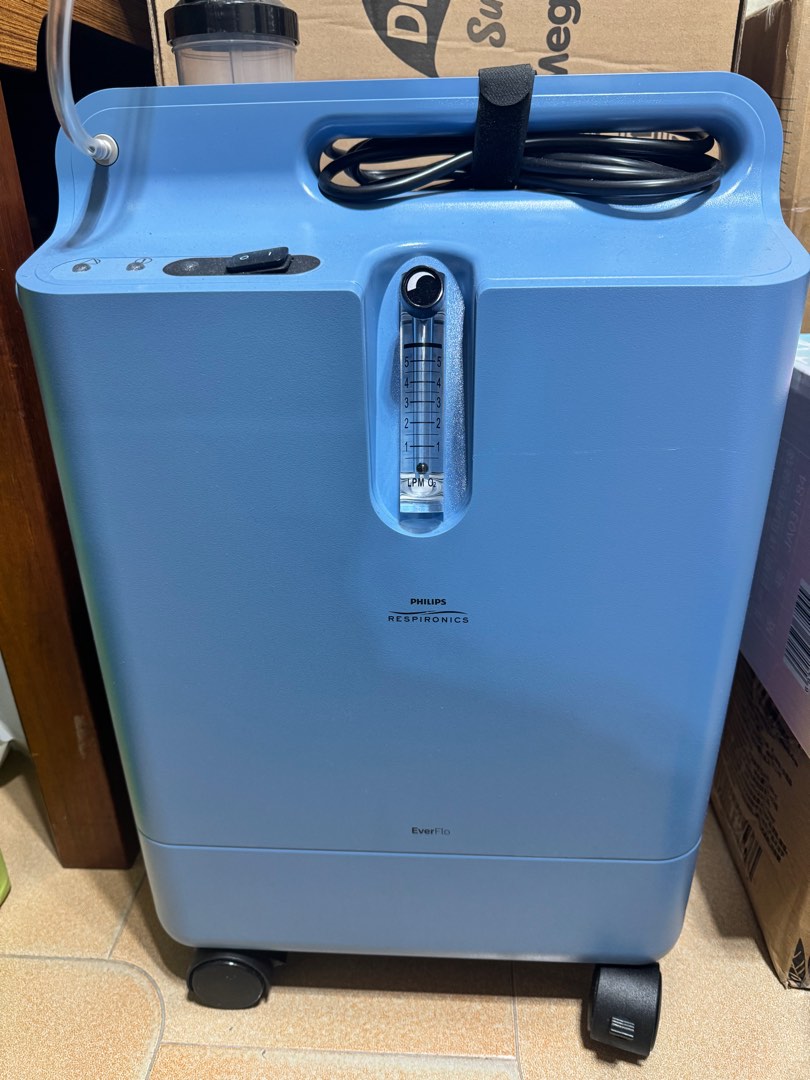 Philips Respironics Everflo Oxygen Concentrator, Health & Nutrition ...