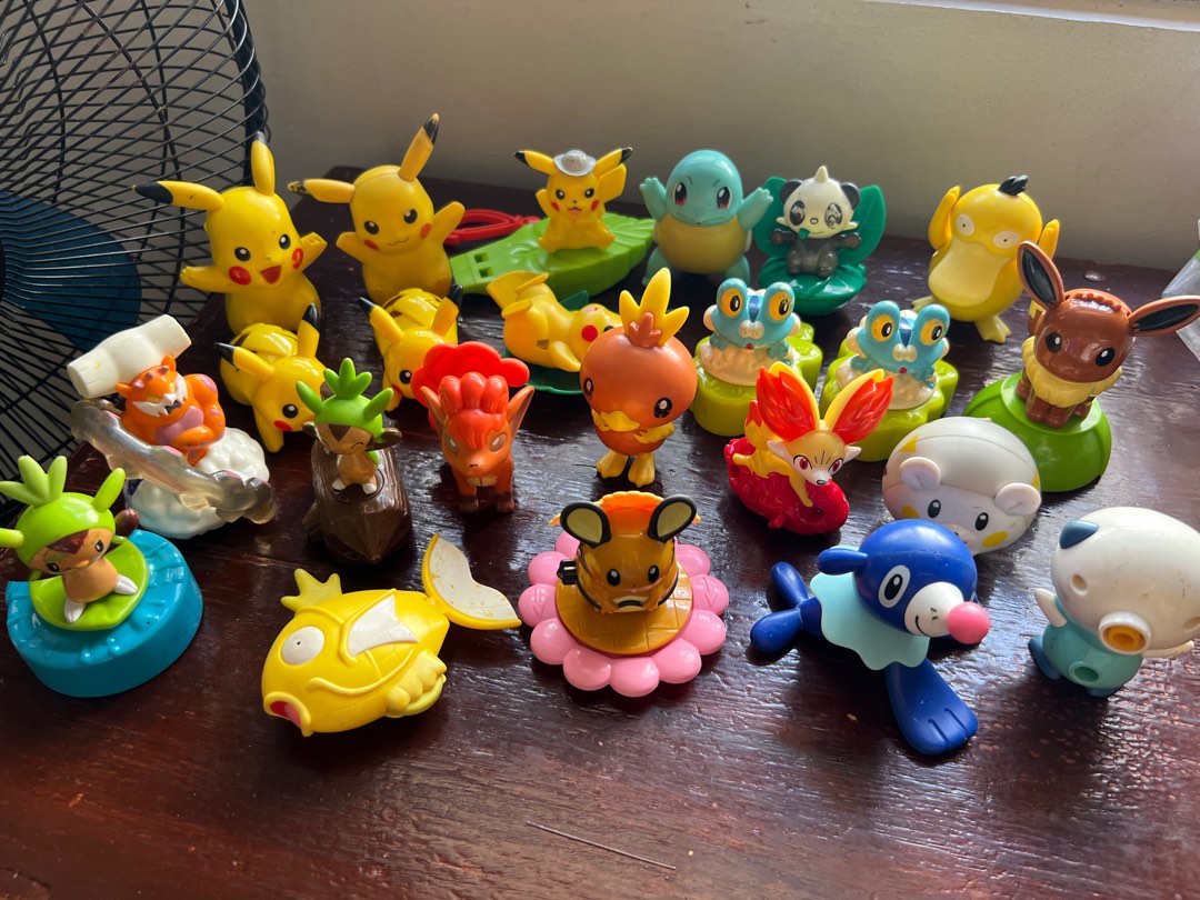 20 pesos each Pokemon Mcdo Happy Meal Toys , Hobbies & Toys, Toys ...