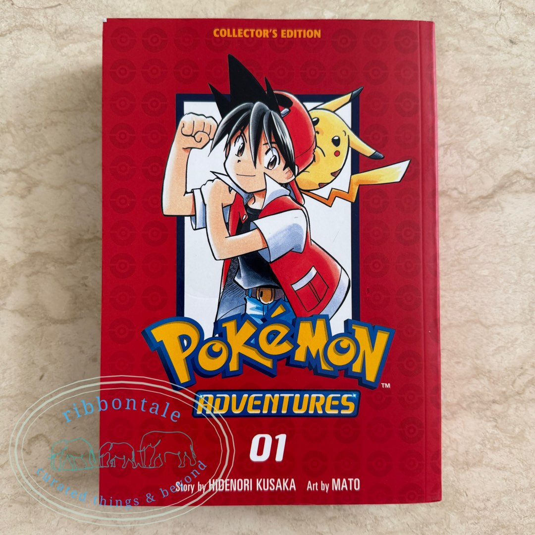 Pokemon Adventures 01 Comic Book, Buku & Alat Tulis, Buku Anak-Anak di ...