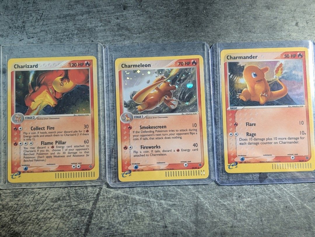 Pokemon Ex dragon Trio, Hobbies & Toys, Toys & Games on Carousell