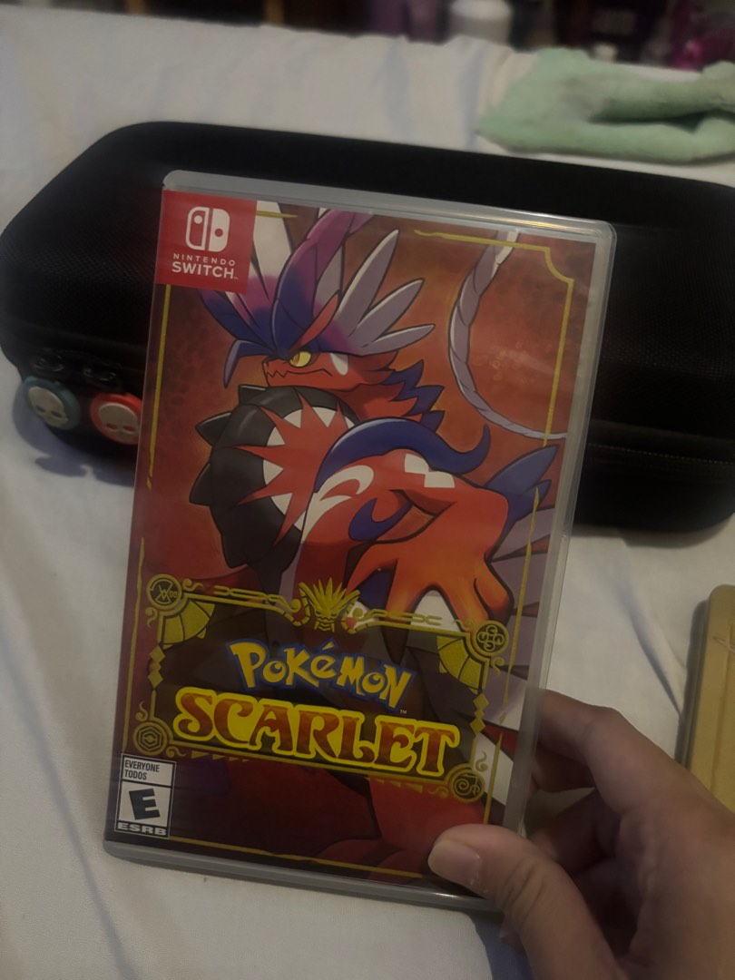 Pokemon Scarlet Physical Game, Video Gaming, Video Games, Nintendo on ...