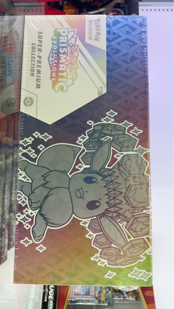 Pokemon Super Premium Prismatic Collection (SV8.5), Hobbies & Toys ...