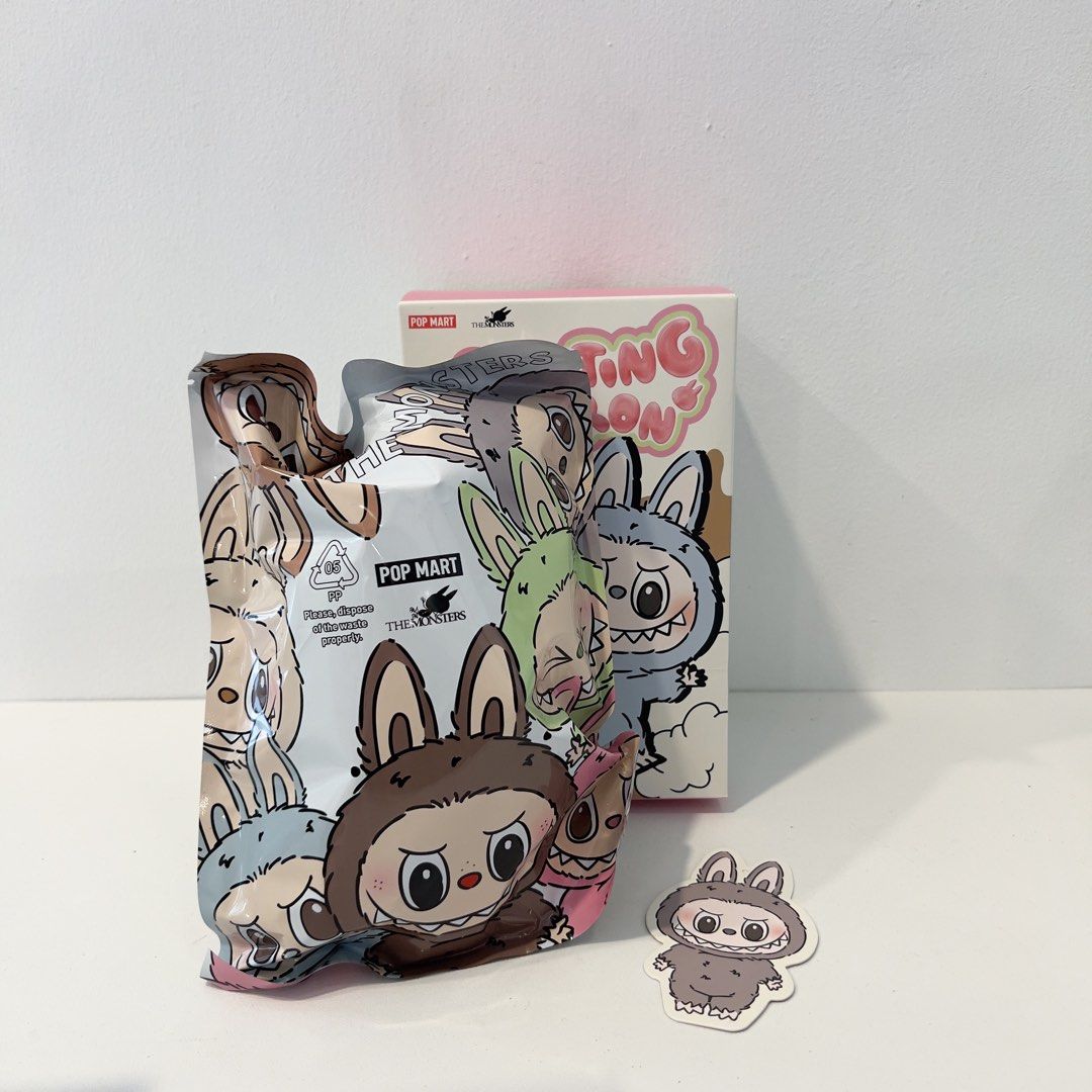 Pop Mart V1 Labubu The Monsters [2 boxes available] Soy Milk & Sesame ...