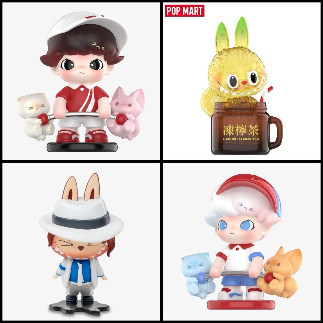 Popmart Dimoo I Can Make It Figure | Red Version | Blue Version ...